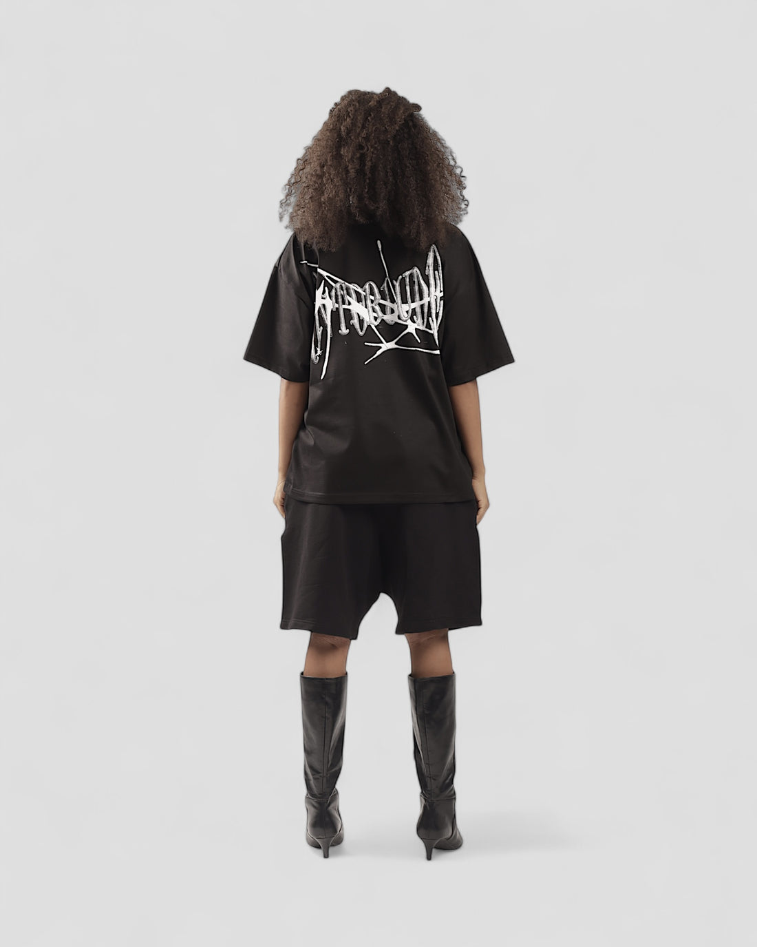 INTERLUDE BLACK BOXY TEE – SN2 STUDIOS